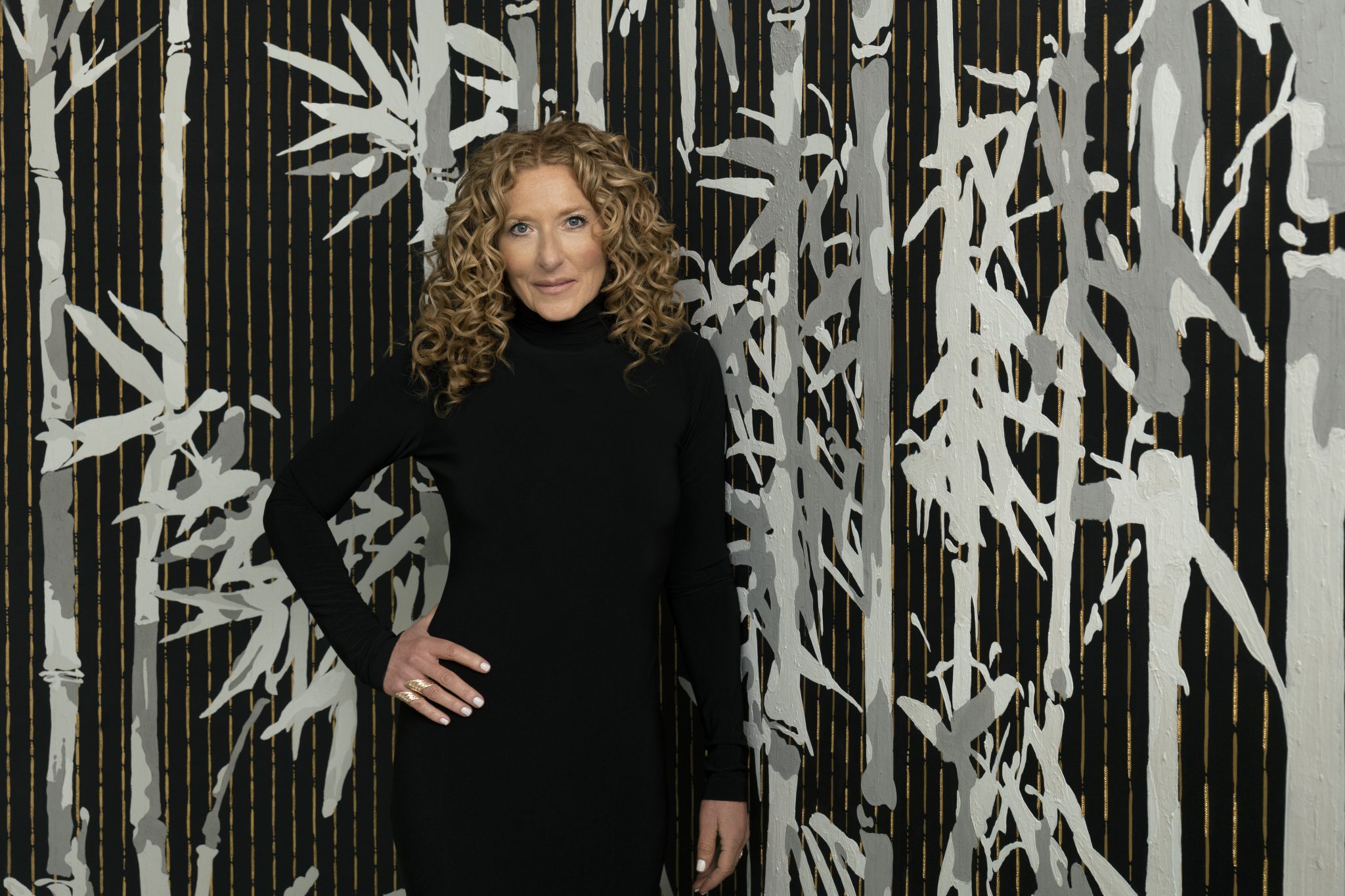 东西融合的墙纸创作 - Kelly Hoppen London